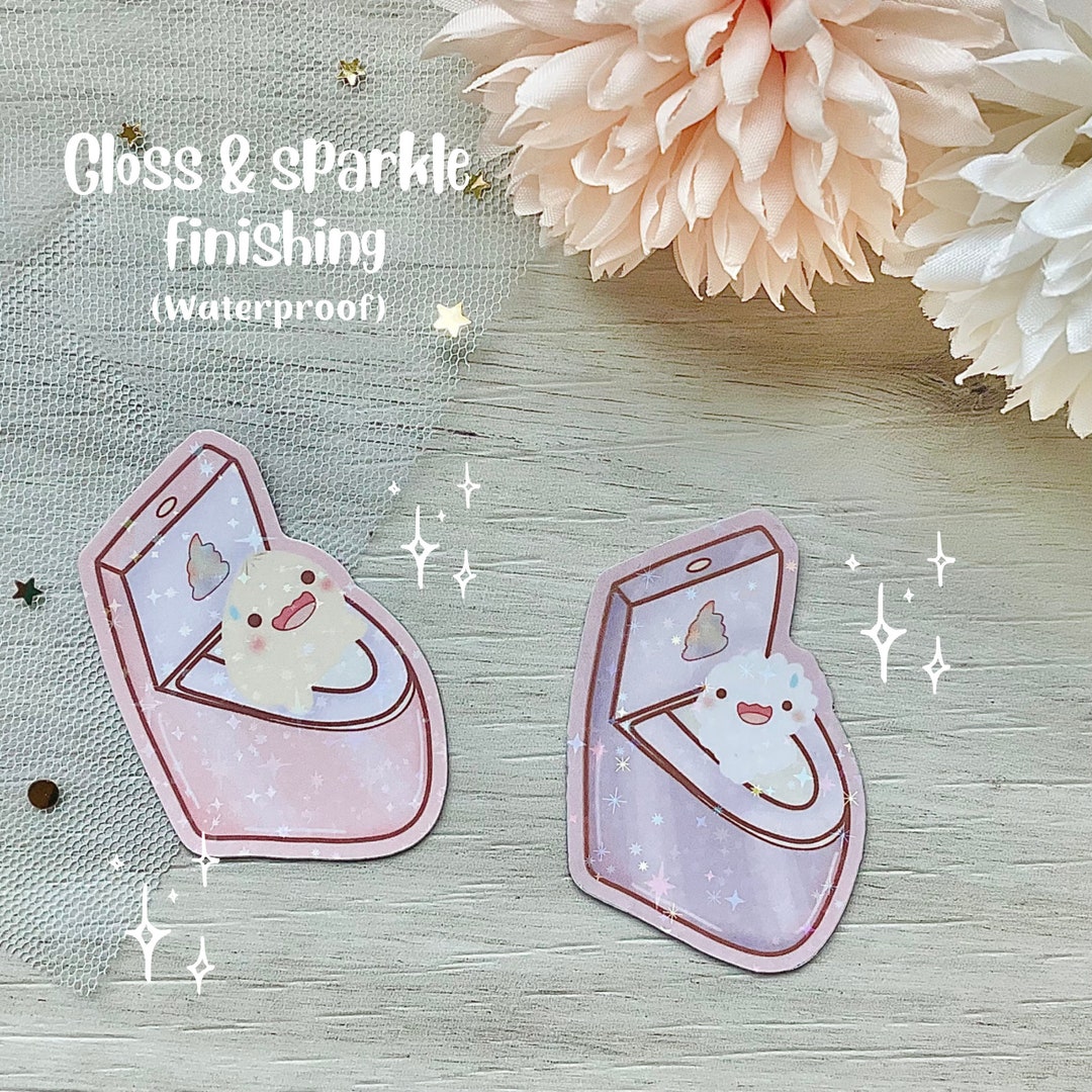 Die Cut Sticker, Laptop Sticker, Bottle Sticker, Cute, Planner Sticker ...