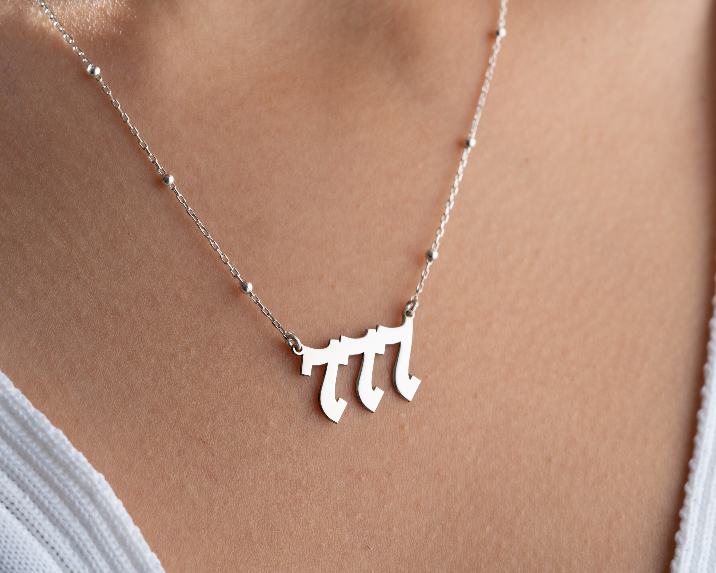 Angel Number Necklace, Personalized Necklace, Gift Lucky Number ...