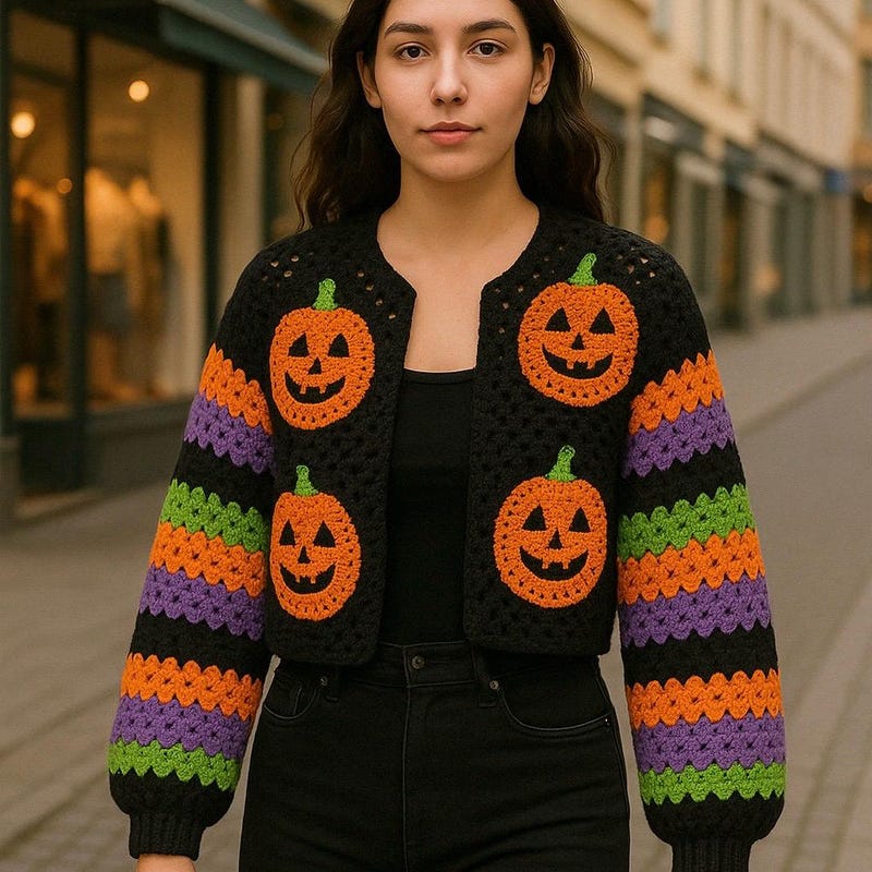 Halloween Cardigan Women - Etsy