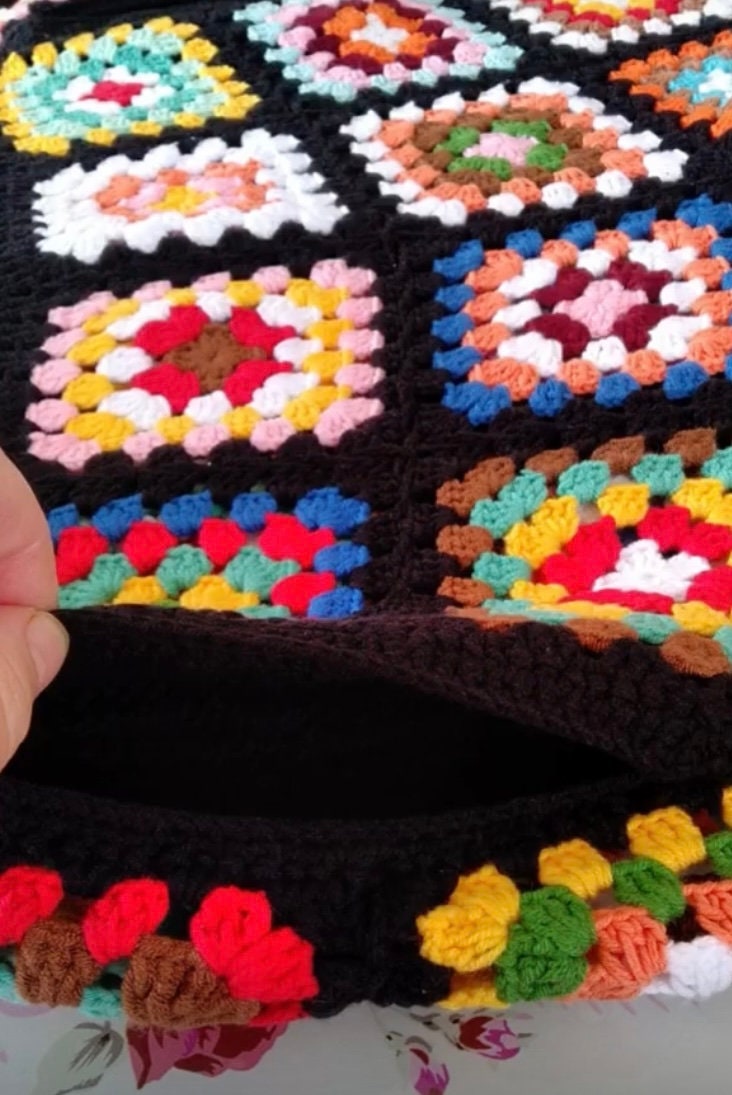 Crochet Shorts for Men Unisex Shorts, Crochet Mens' Beach Long Shorts , Crochet Granny Square ...