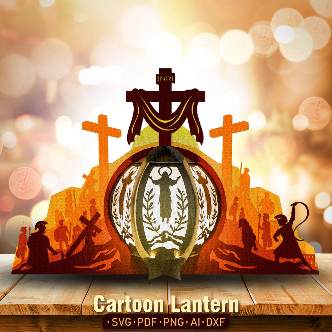 Empty Tomb Easter Lantern Svg, He is Risen Lantern Svg, Easter Lantern ...