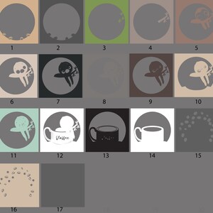 Sloffee Shadow Box SVG, Sloffee Shadow Box, Sloth Coffee Shadow Box ...