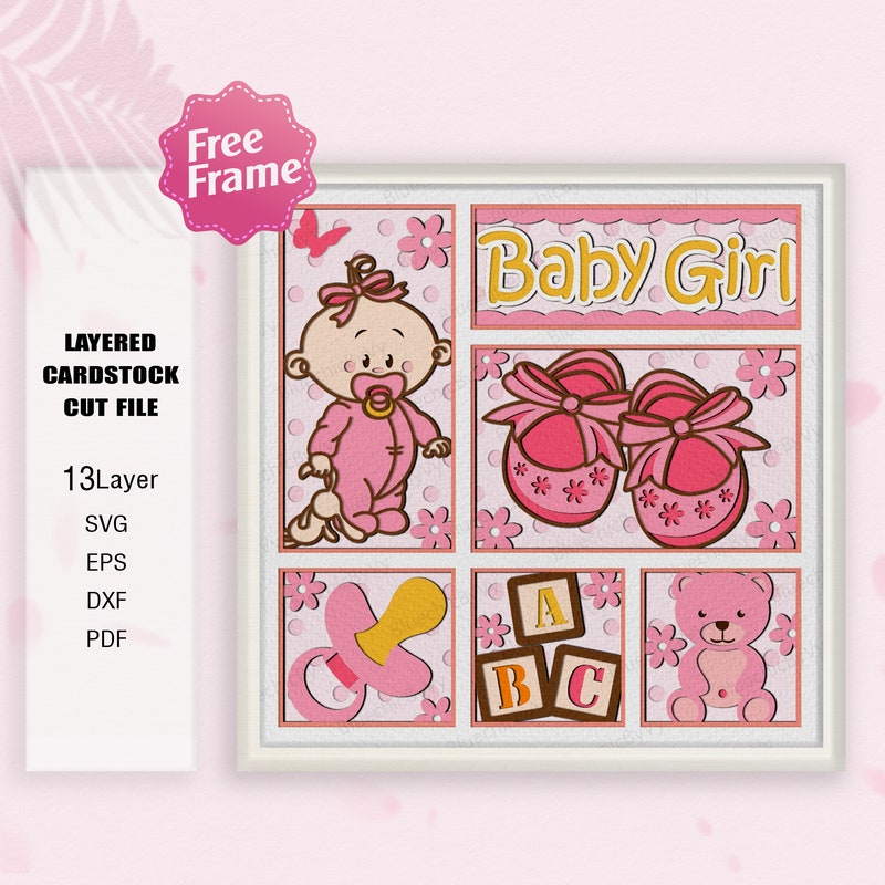 Baby Shadow Box - Etsy