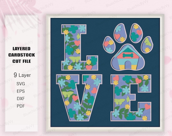 Dog Mom Shadow Box - Etsy Canada