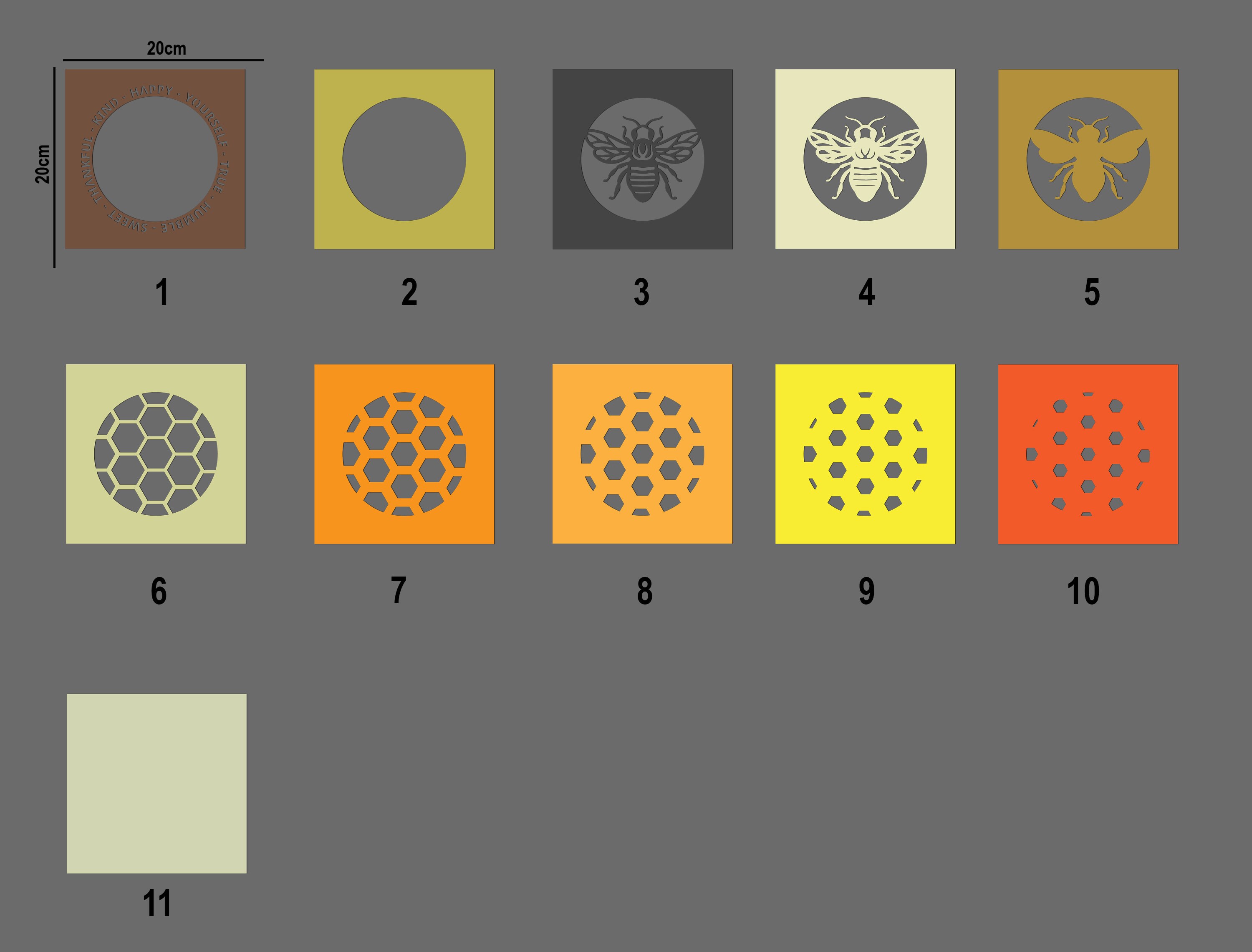 Bee Happy Shadow Box SVG, Bee Shadow Box, for Cricut, Bee Gift Love ...