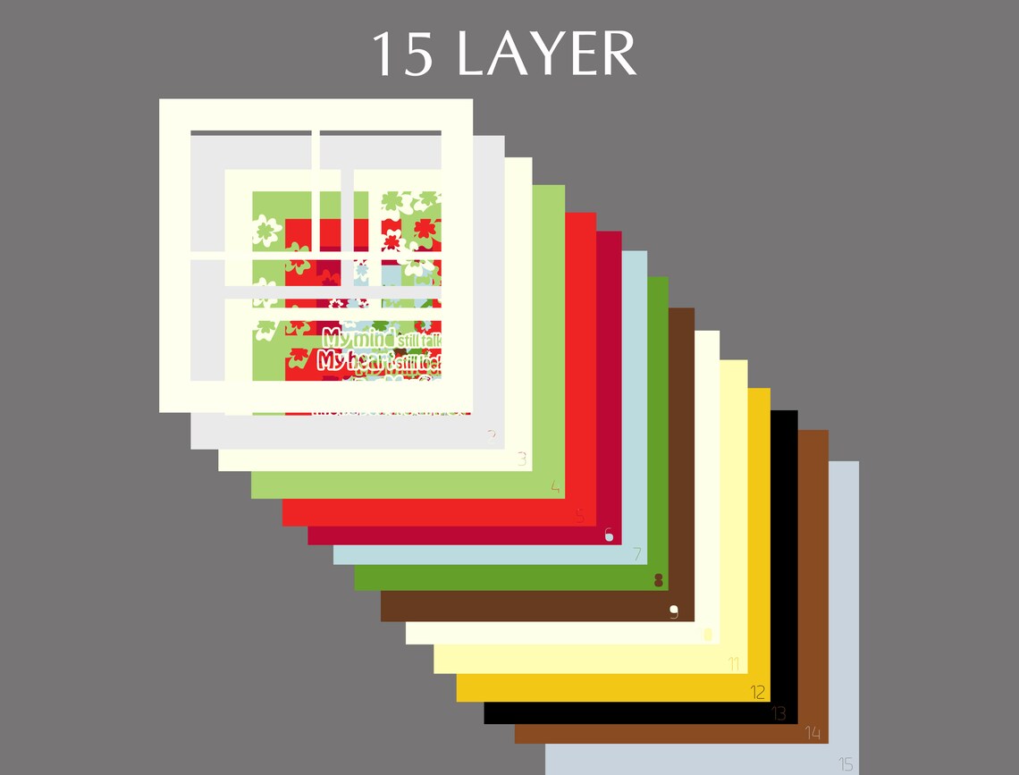 Cardinal Memorial Shadow Box SVG, Cardinal Shadow Box, Cardinal 3D Box ...