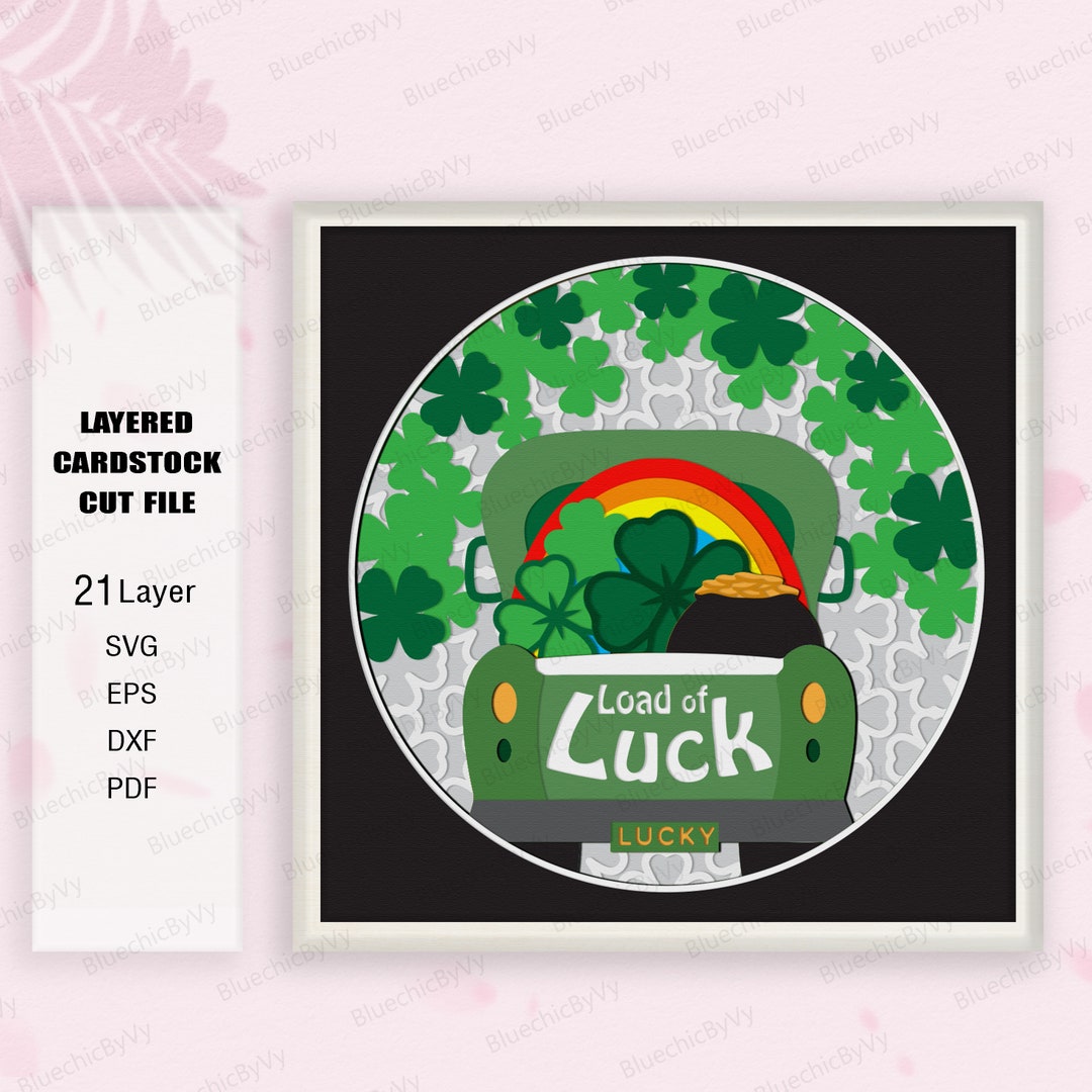 St. Ptrick's Day Truck Shadow Box, St Patrick Shadow Box, Patrick's Day ...
