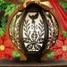 Cardinal Christmas Lantern Svg,cardinal Shadow Box,lantern Paper Cut ...