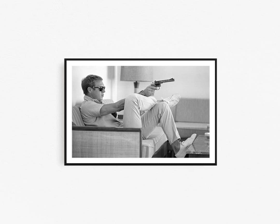 Steve Mcqueen Gun - Etsy