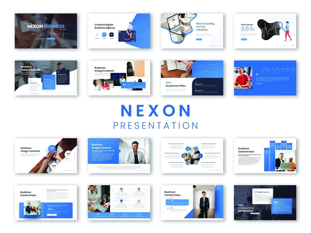 Professional Powerpoint Template, Modern PPT Slides (digital Download ...