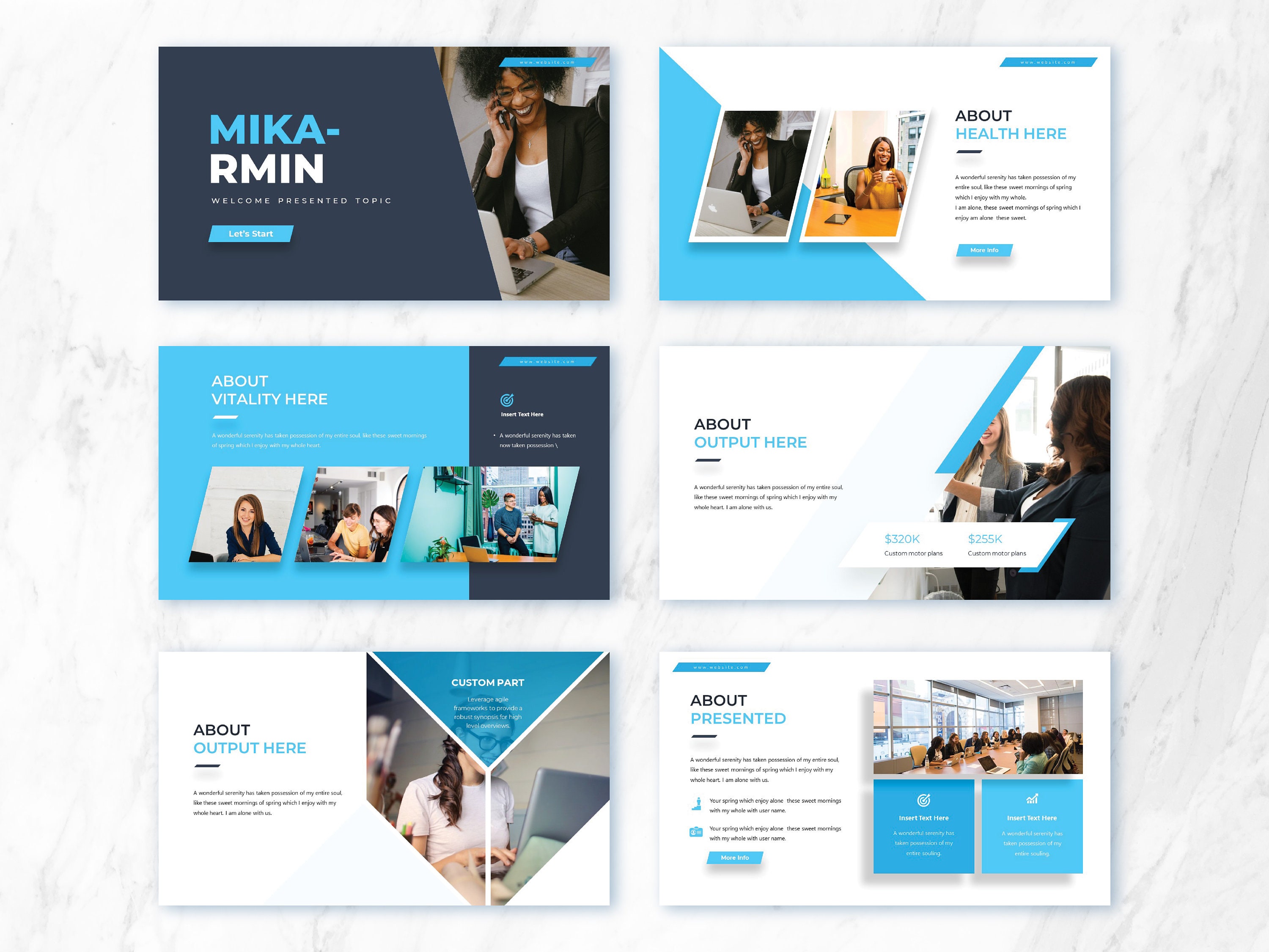 Professional Powerpoint Template, Minimal Powerpoint Template for ...