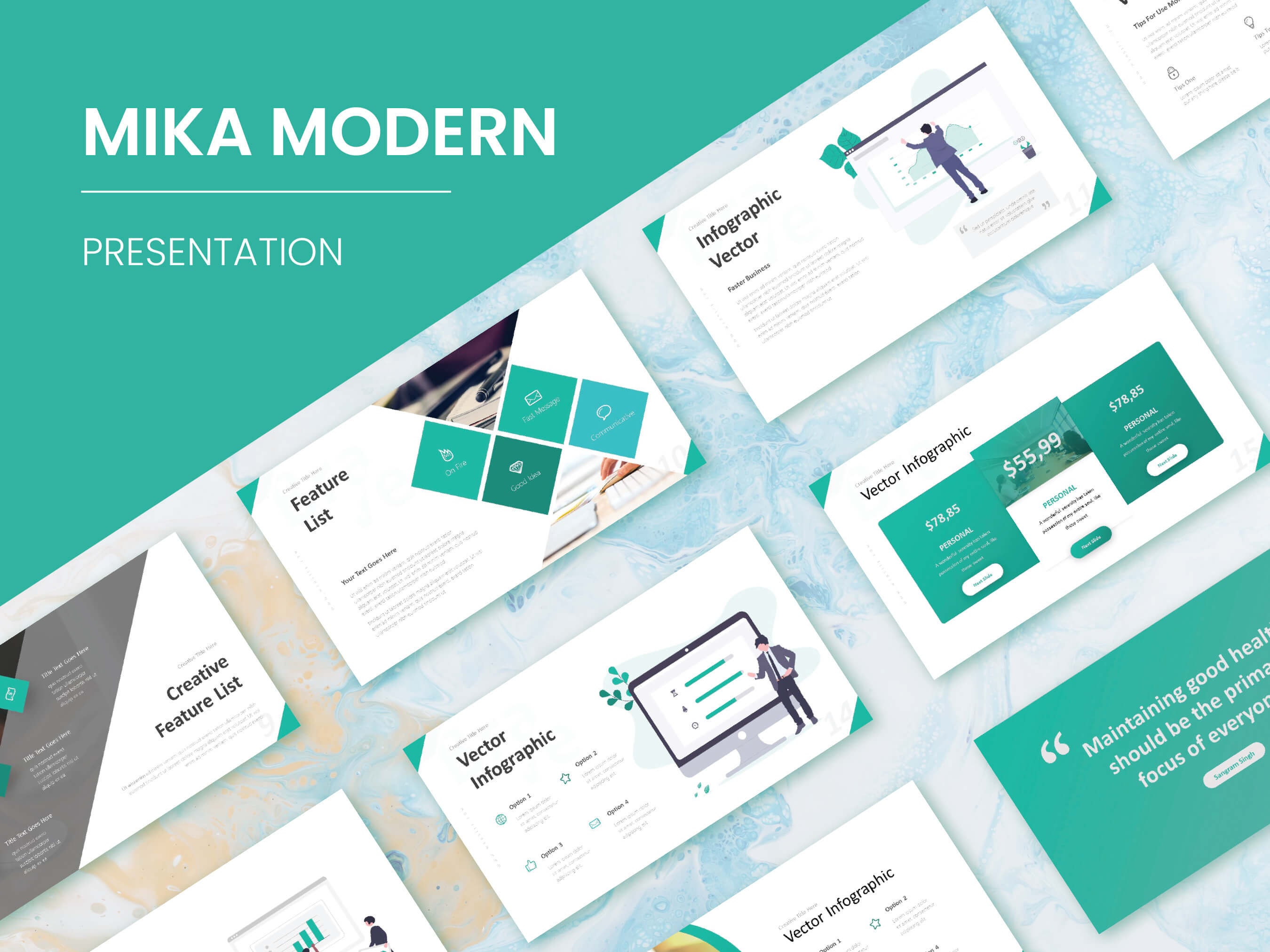 Modern Powerpoint Presentation Template, Powerpoint Template for ...