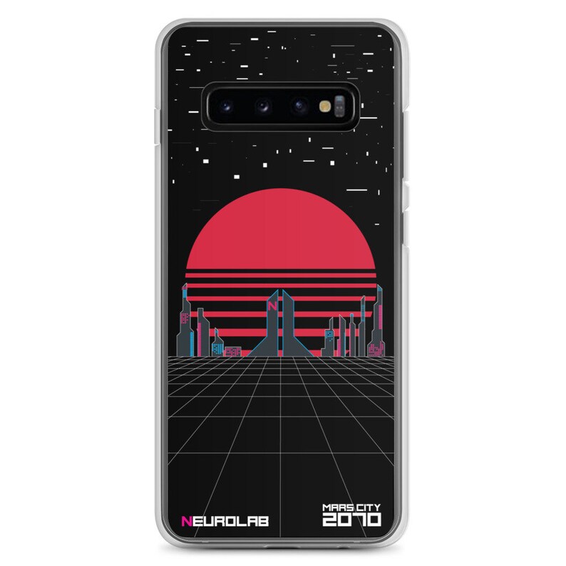Mars Synth City // Phone Cases for Samsung S22 S21 S20 S10// Cyberpunk ...