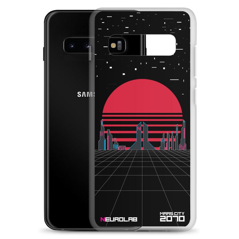 Mars Synth City // Phone Cases for Samsung S22 S21 S20 S10// Cyberpunk ...