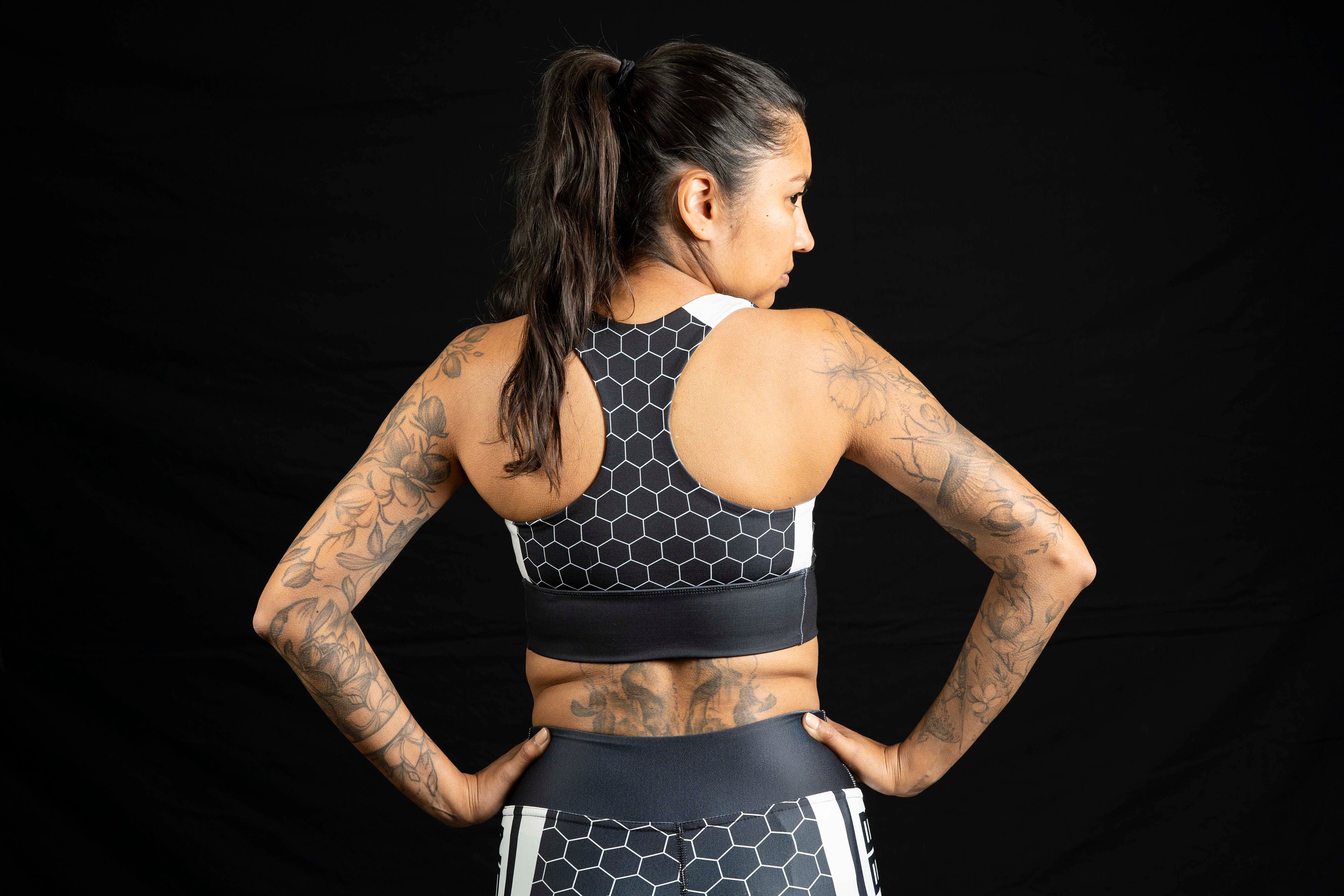 Hexad // Sports Bra // Cyberpunk Sci-fi Work Out Gear // Streetwear ...