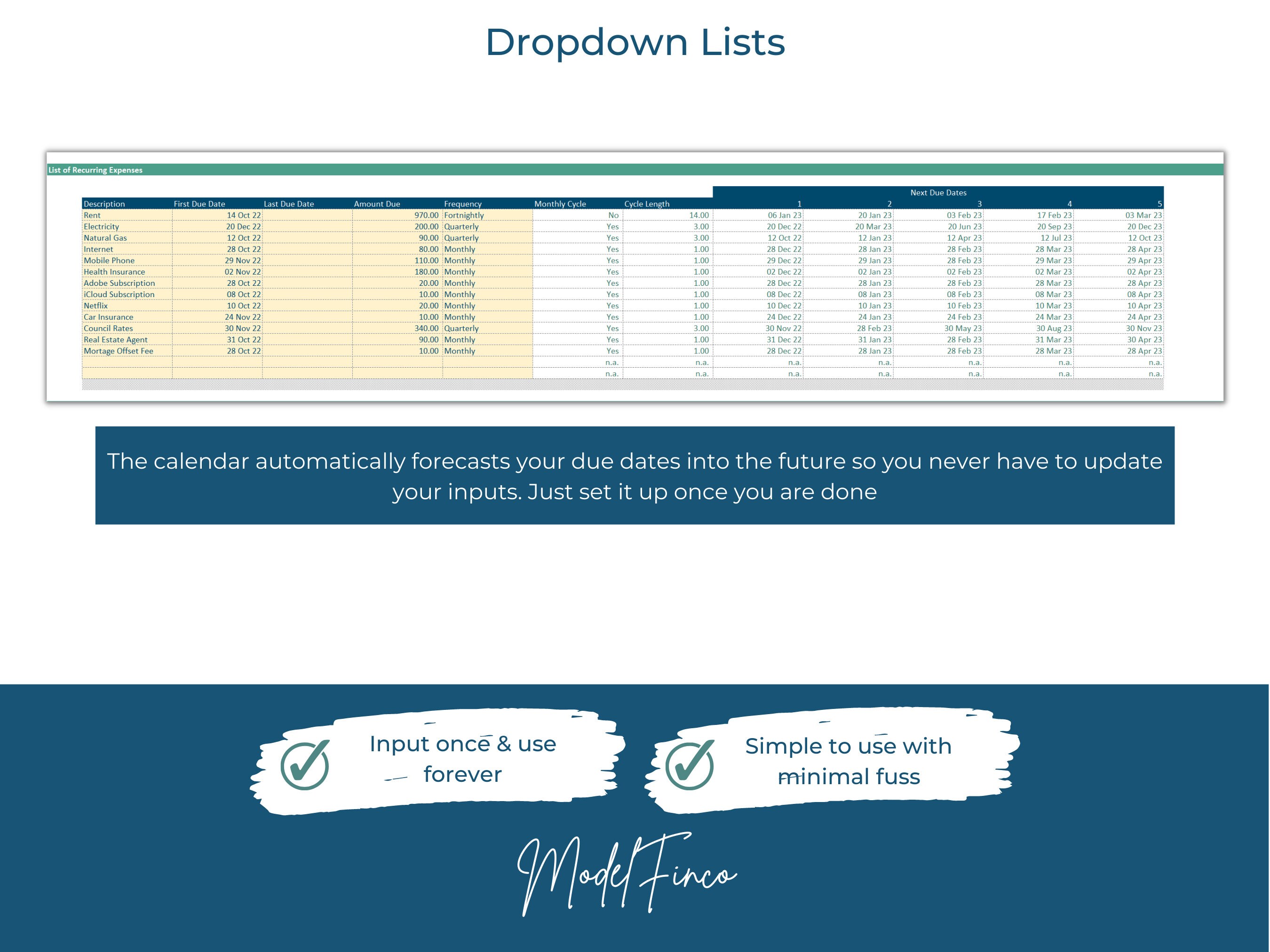 Printable Bill Payments Calendar | Excel Spreadsheet Template ...