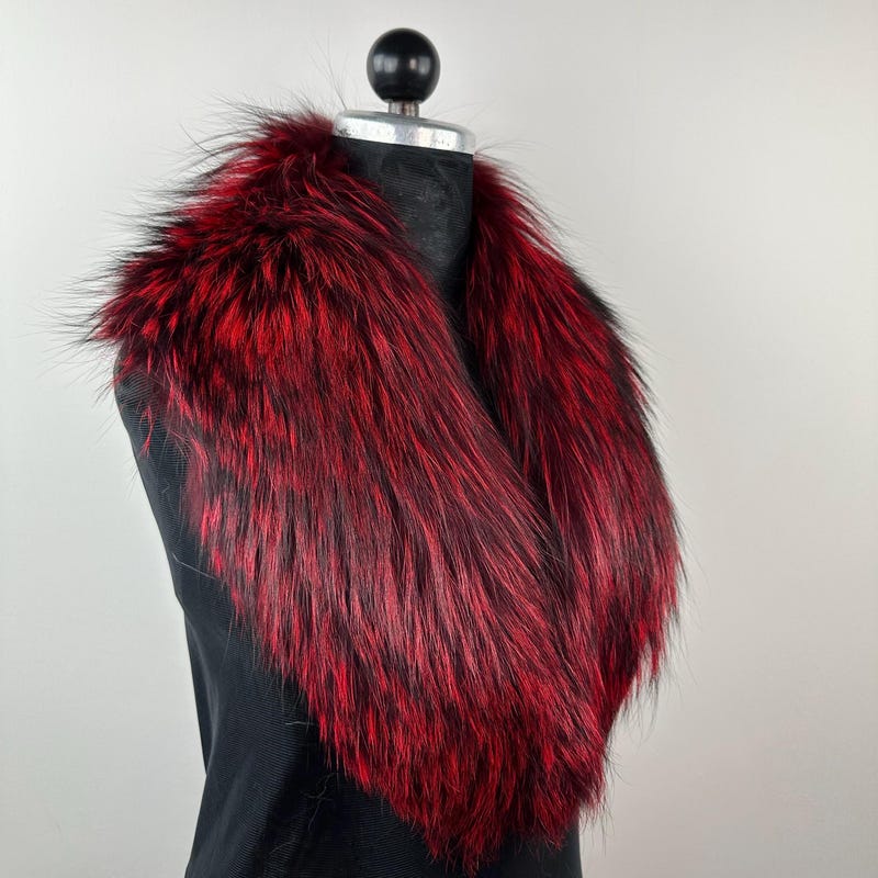 Red Fox Scarf - Etsy