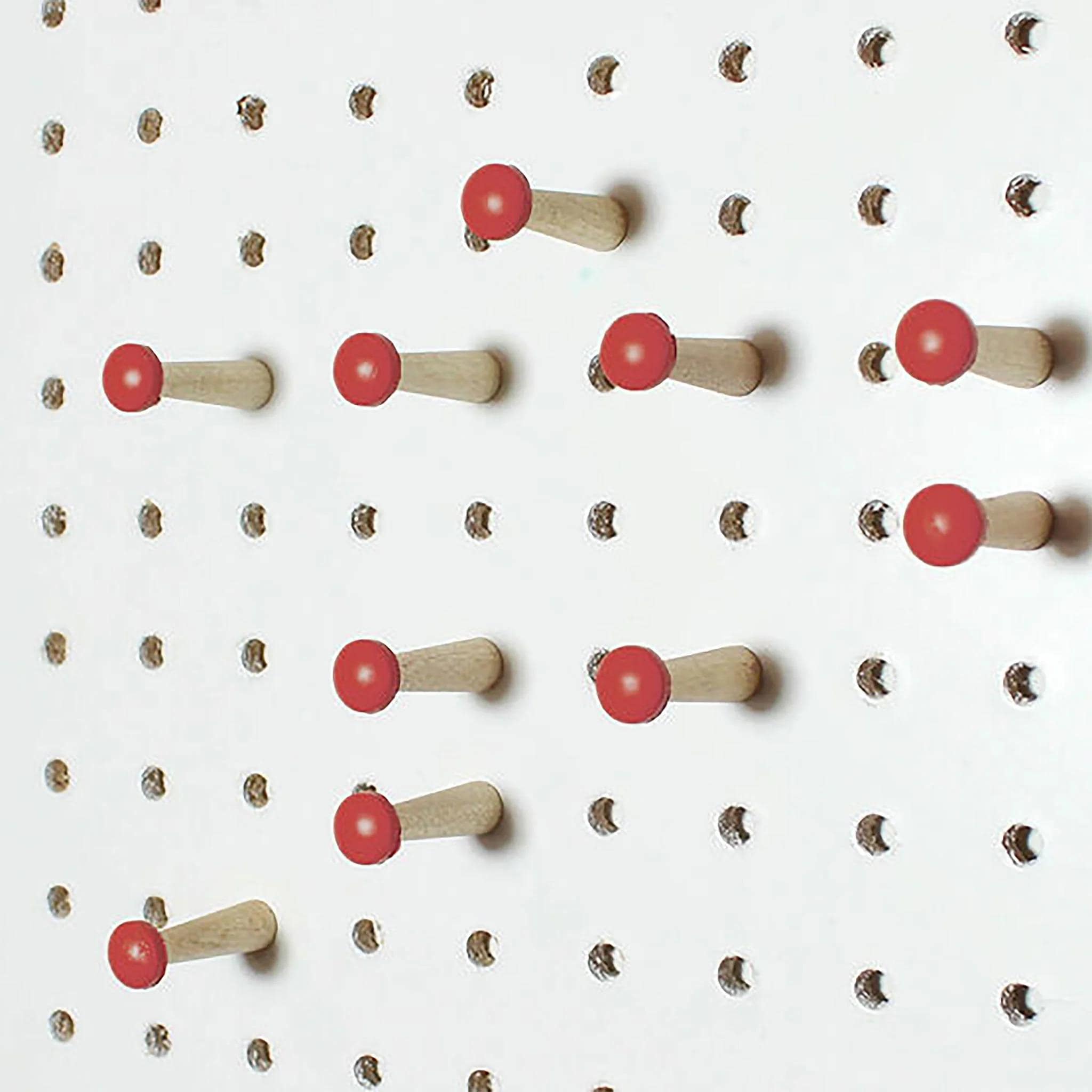 Wooden Pegboard Peg Pack - Etsy