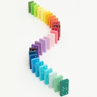 Christmas Sparkle Acrylic Dominoes - Etsy