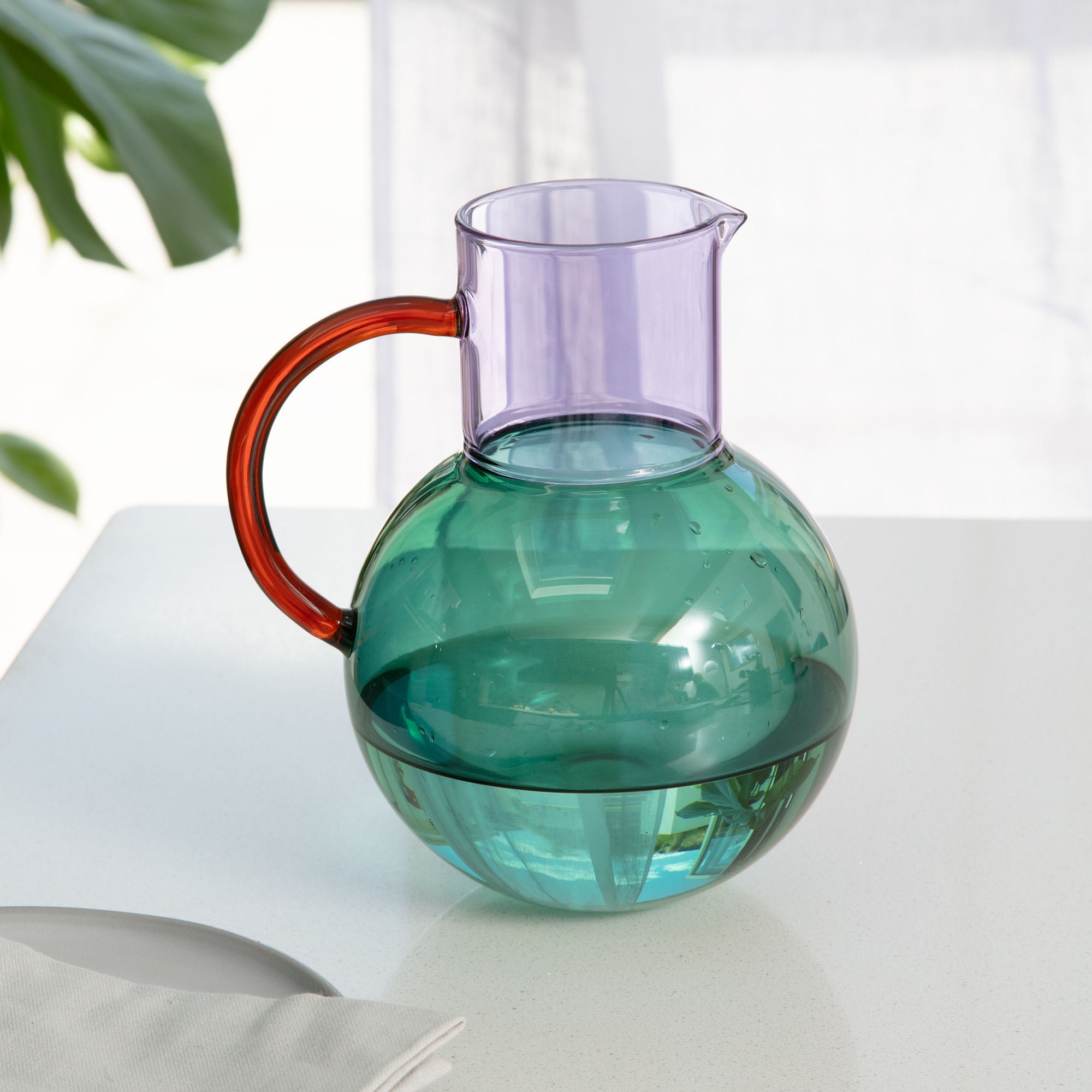 Pablo Glass Jug- Large - Etsy