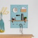 Fixed Wooden Shelf for Pegboard - Etsy