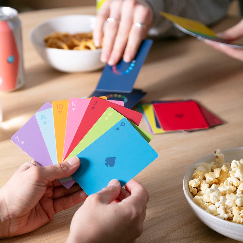 Gradient Playing Cards - Etsy
