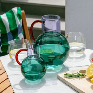 Pablo Glass Jug- Large - Etsy