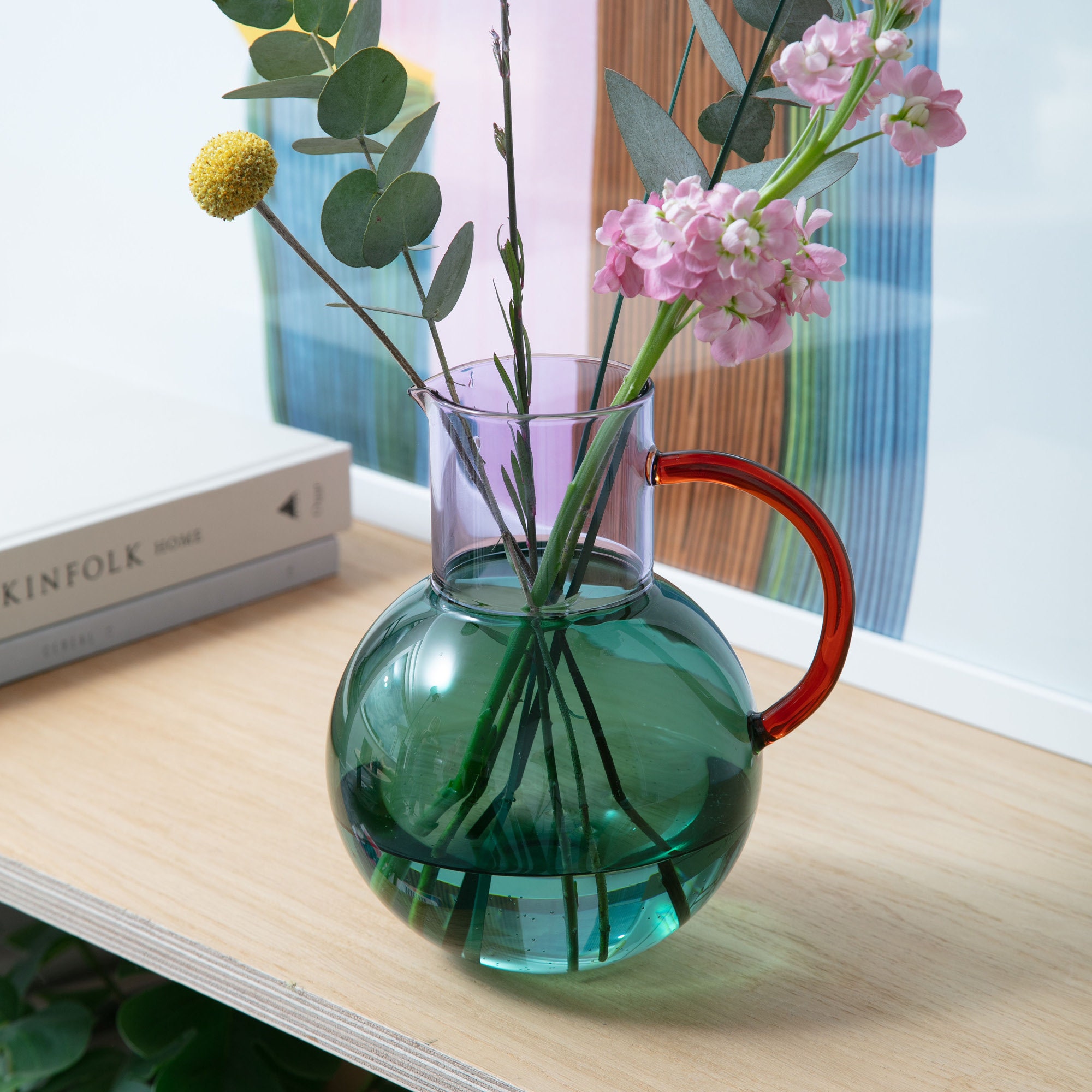 Pablo Glass Jug- Large - Etsy
