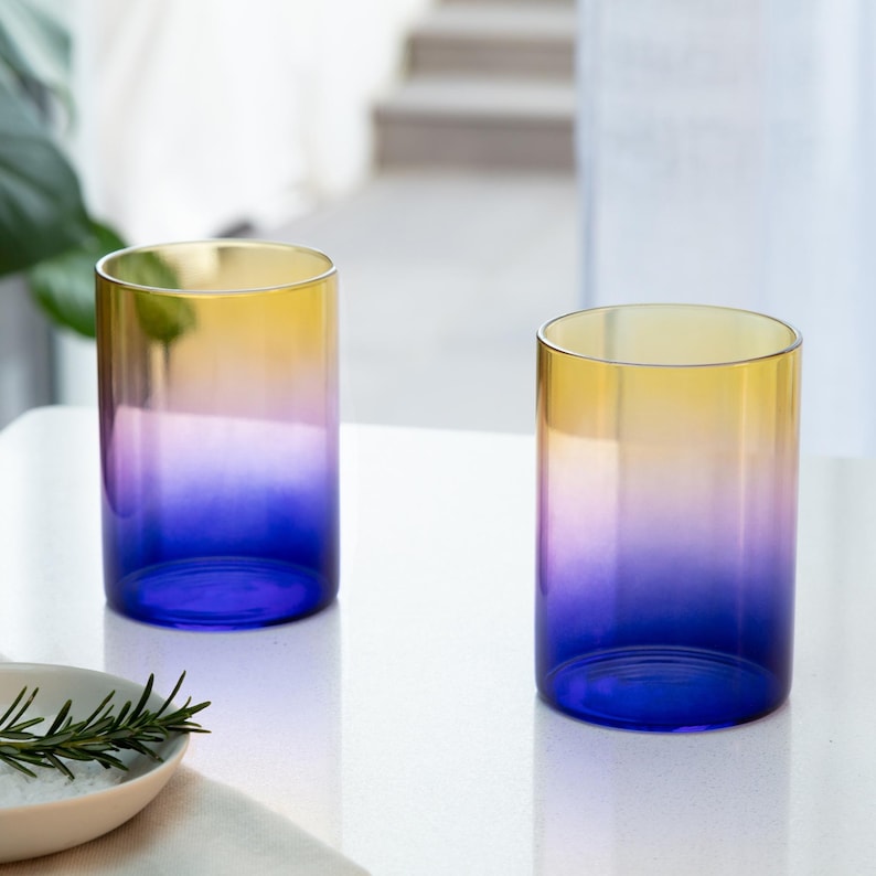 Gradient Glasses - Three Tone - Etsy