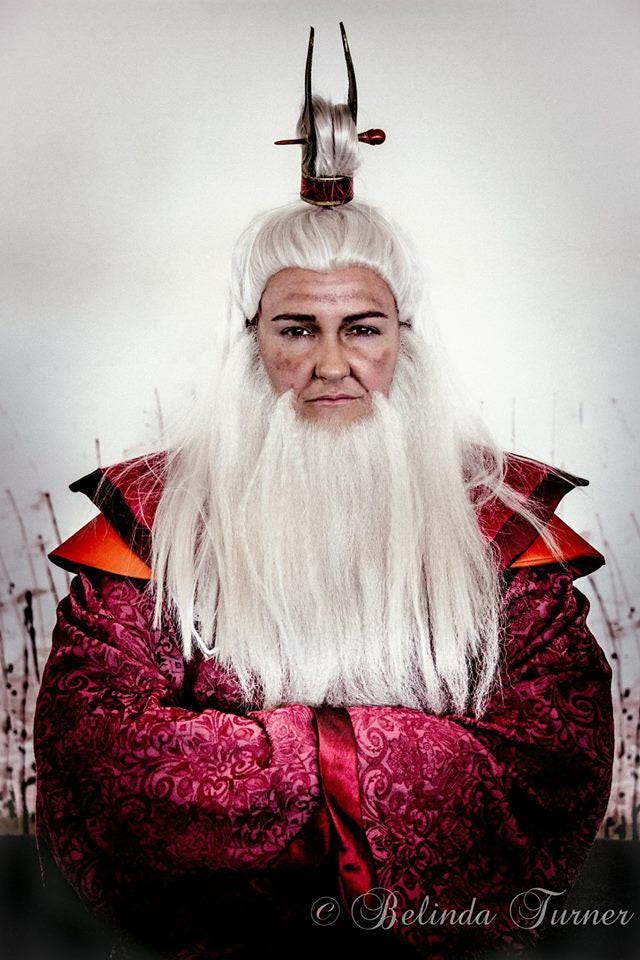 Avatar Roku Head Piece - Crown - Fire Nation Crown - Prince Zuko Crown ...