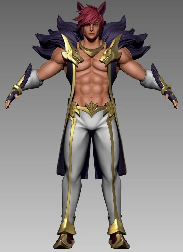 Sett - League of Legends 3D Printing Model - STL - OBJ File | STL - Etsy