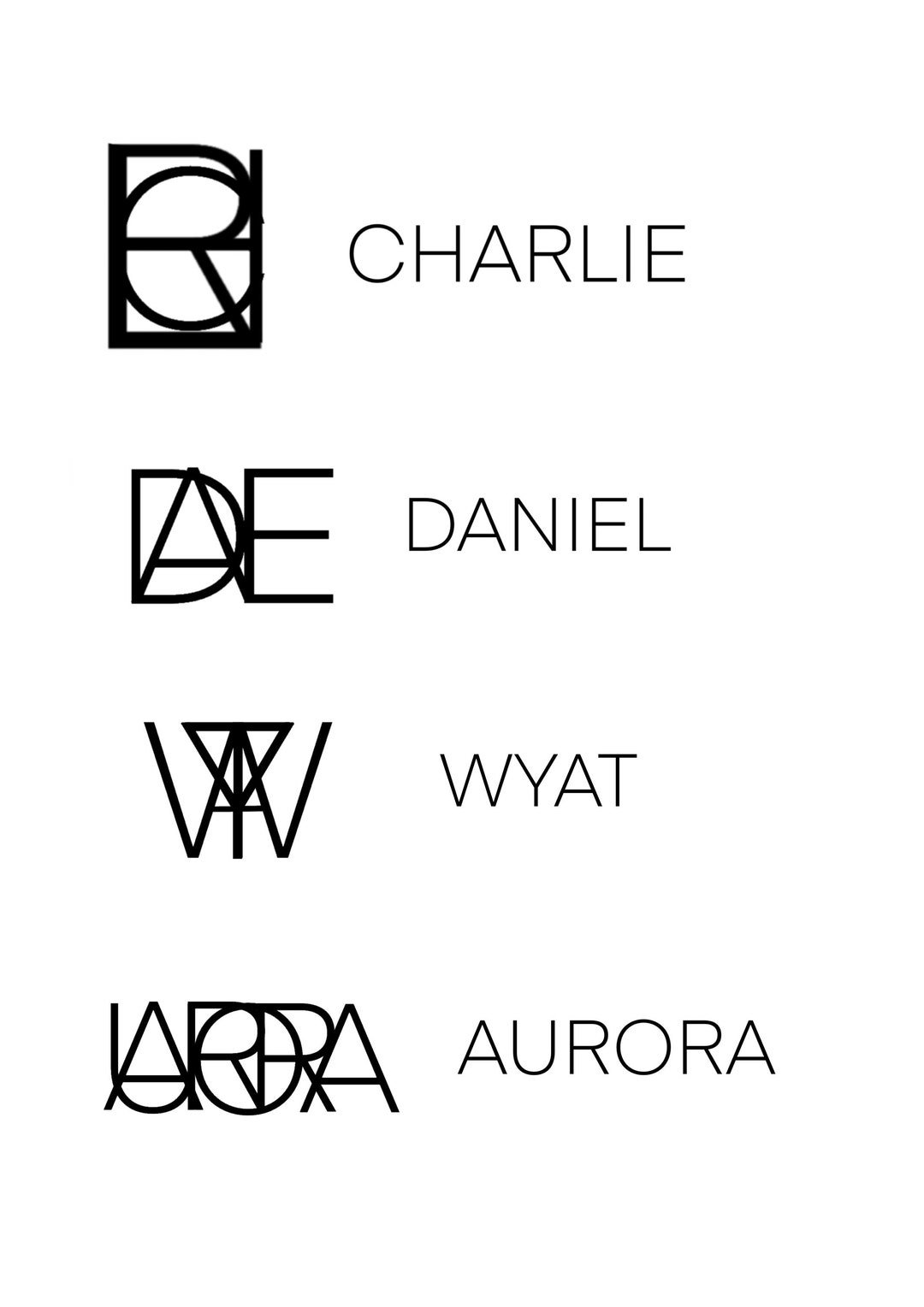 Name Logo, Custom Personalised Name Logo, Custom Tattoo Design - Etsy