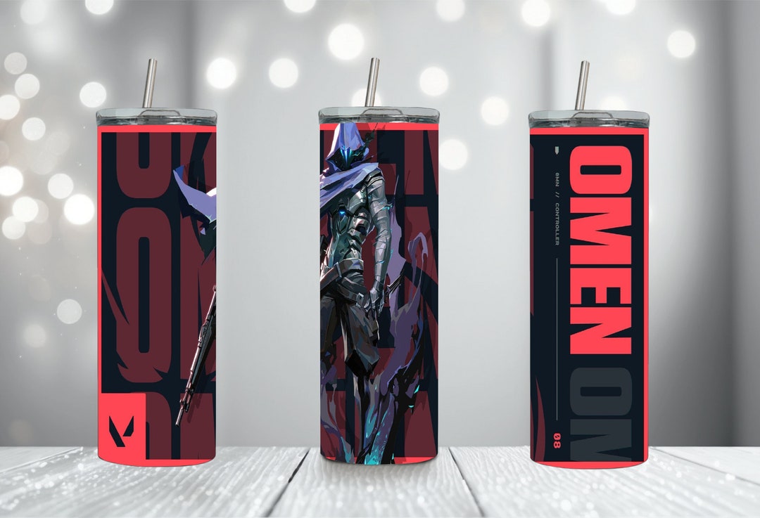 Valorant Designs, Omen Design, 20oz Skinny Straight & Tapered Bundle ...