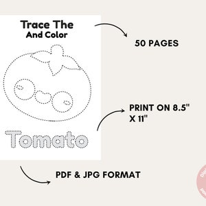 50 Preschool Line Tracing Worksheets Bundle, Printable Shape Worksheets ...