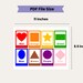 16 Color Flashcards, Montessori Flashcards, Pre-school Cards ...
