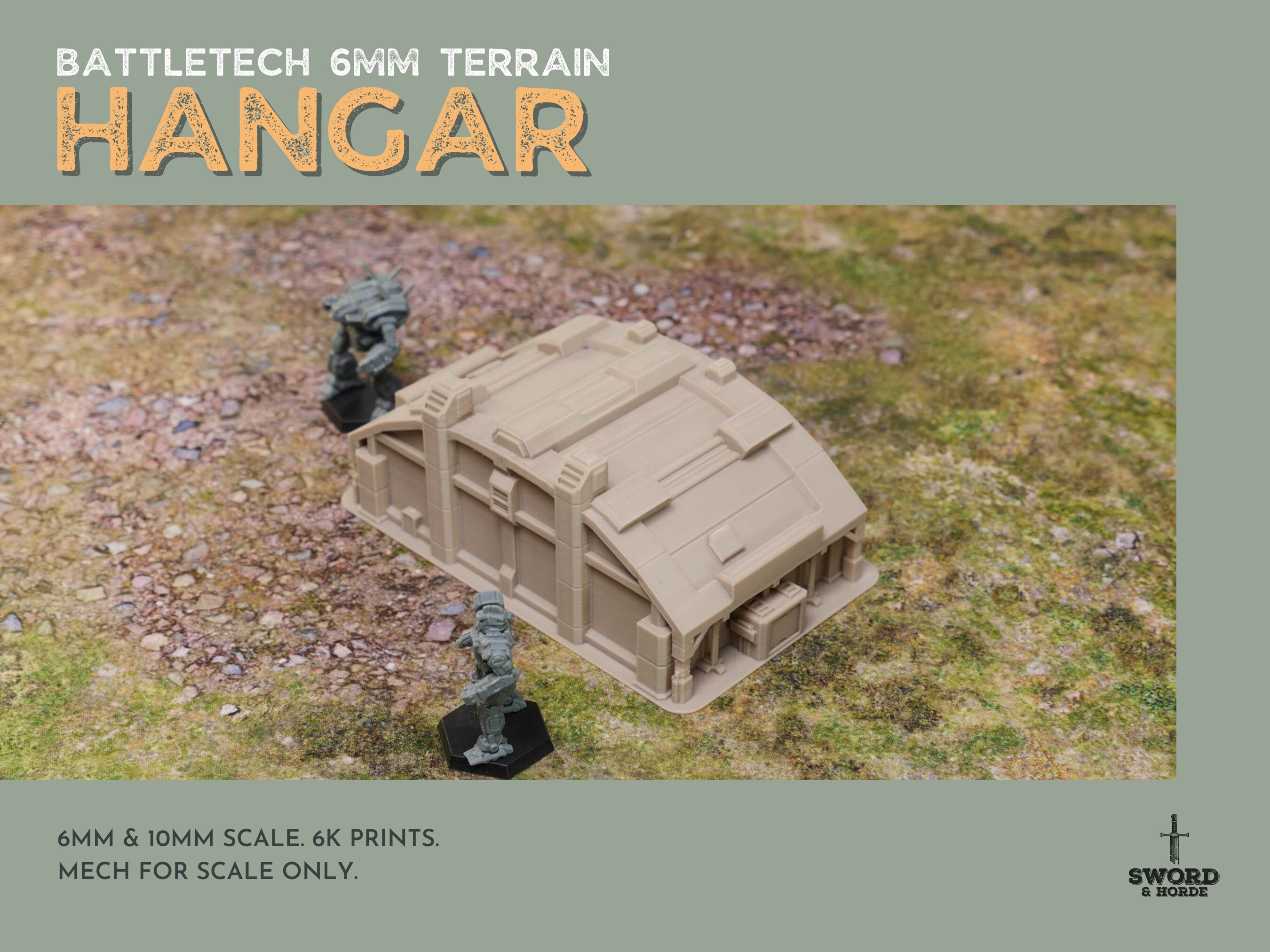 Hangar Terrain Battletech Mechwarrior Miniatures - Etsy