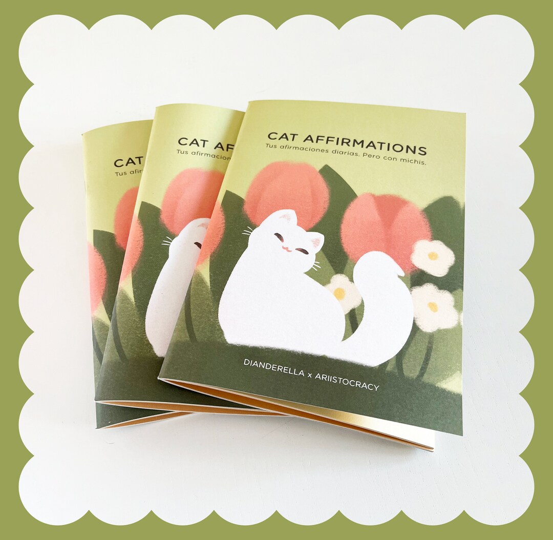 Cat Affirmations Fanzine Tus Afirmaciones Diarias. Pero Con - Etsy
