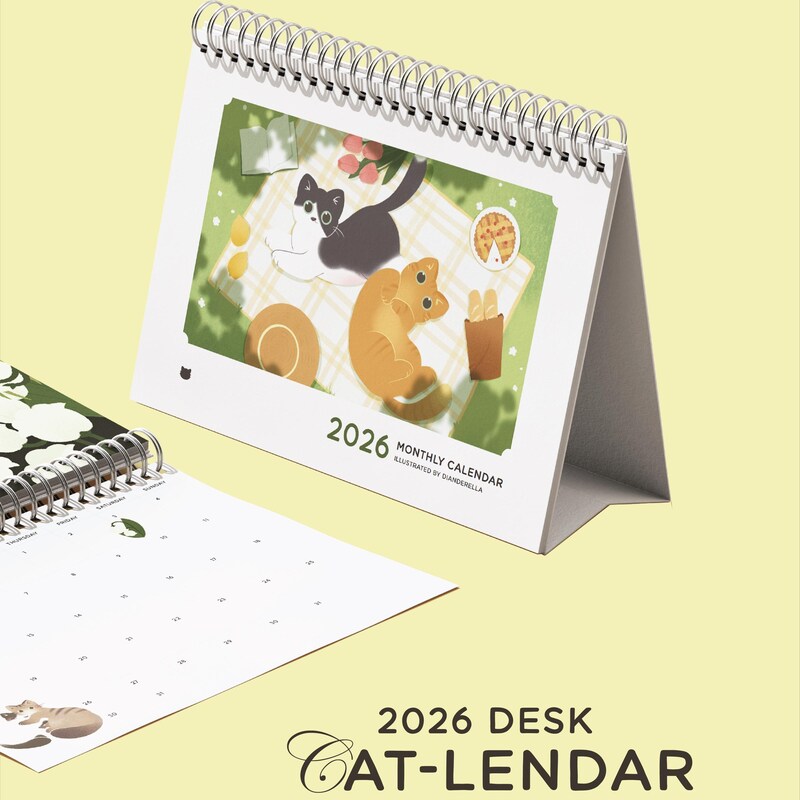 Desk Calendar 2026 Kawaii - Etsy Canada