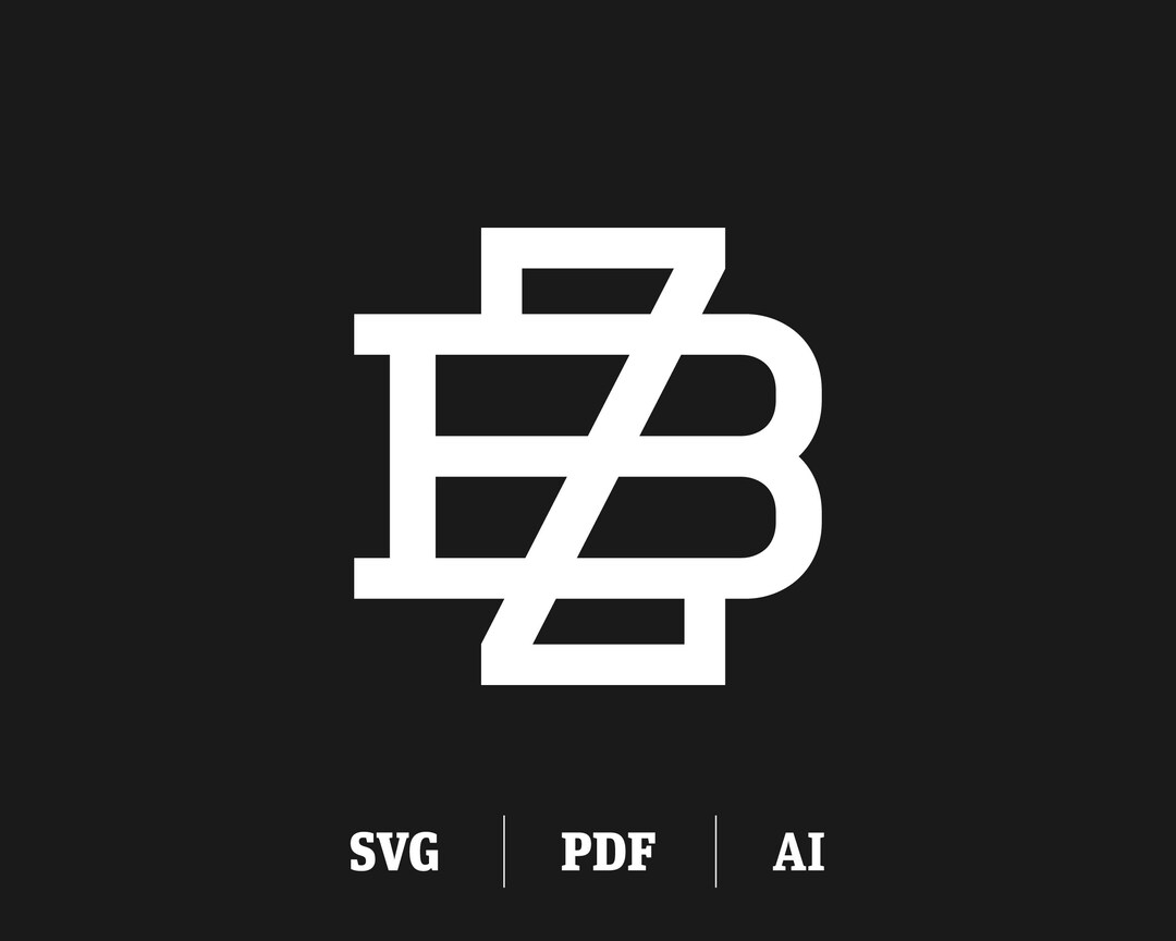 Interlocking BZ / ZB Monogram, 2 Letter Monogram With Initials B & Z ...