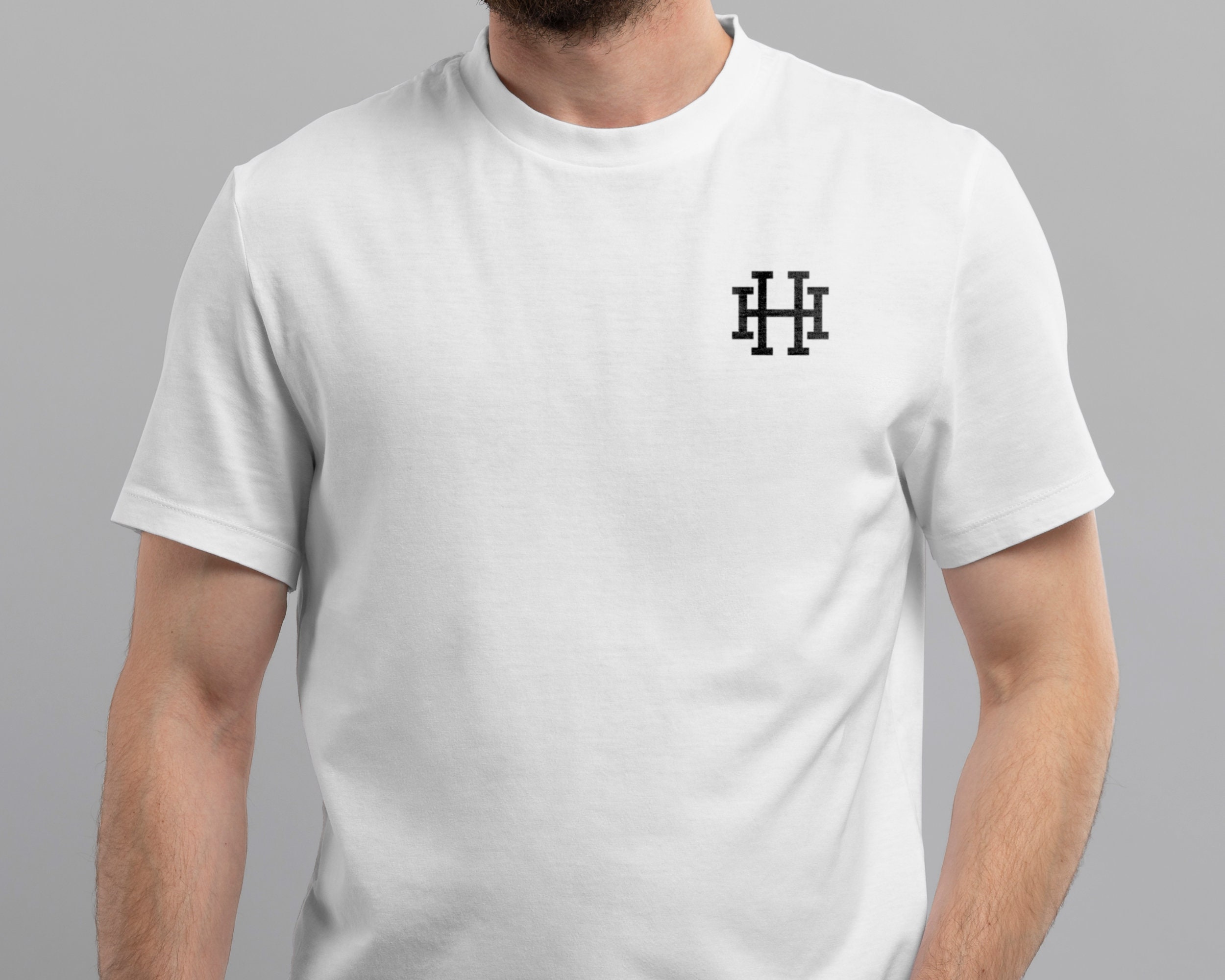 Interlocking HH Monogram, Double Initial H Monogram Logo, Monogram H ...