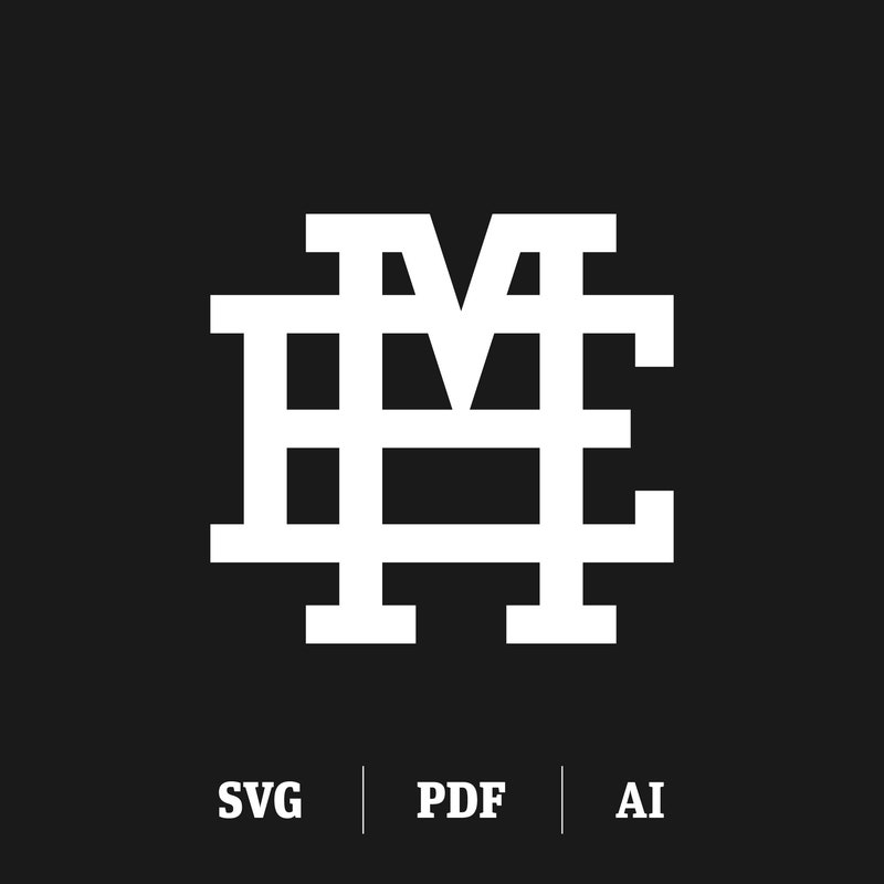 E Monogram - Etsy