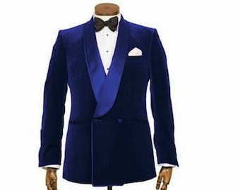 Royal Blue Dinner Jacket - Etsy