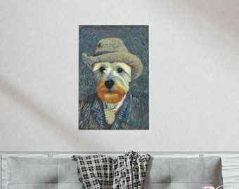 Vincent Van Gogh Dog Art - Etsy