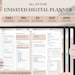 Undated Digital Planner, Pink Digital Journal, Goodnotes Planner, iPad ...