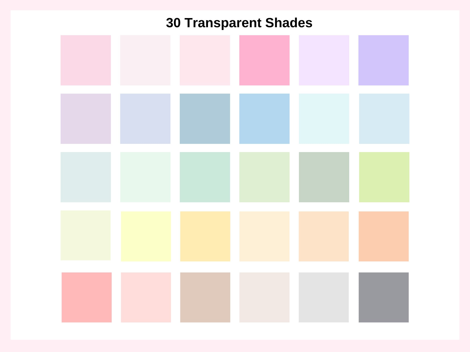 Transparent Digital Stickers, Digital Sticky Notes, Digital Planner ...