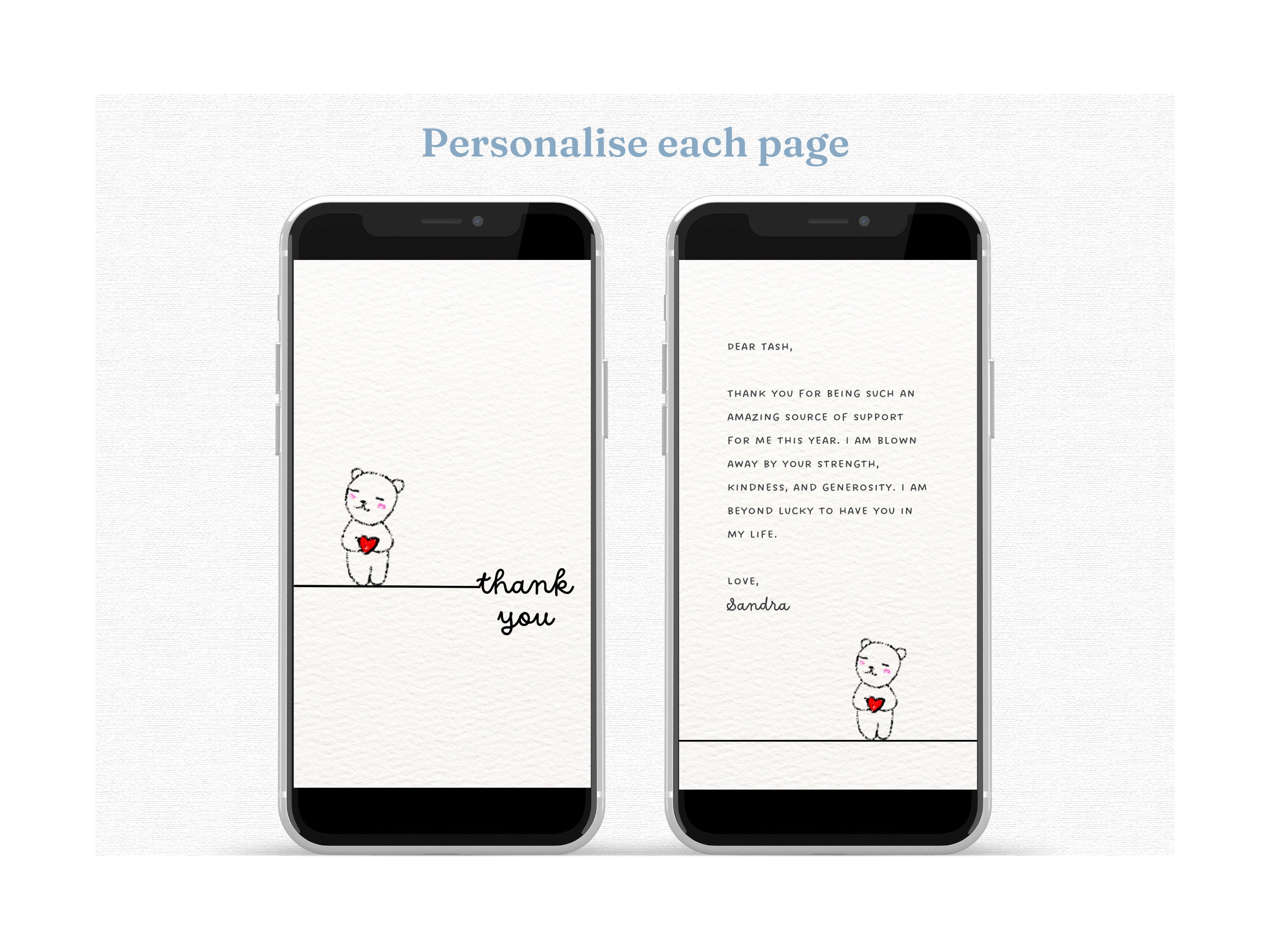 Electronic Thank You Card Animated - Etsy