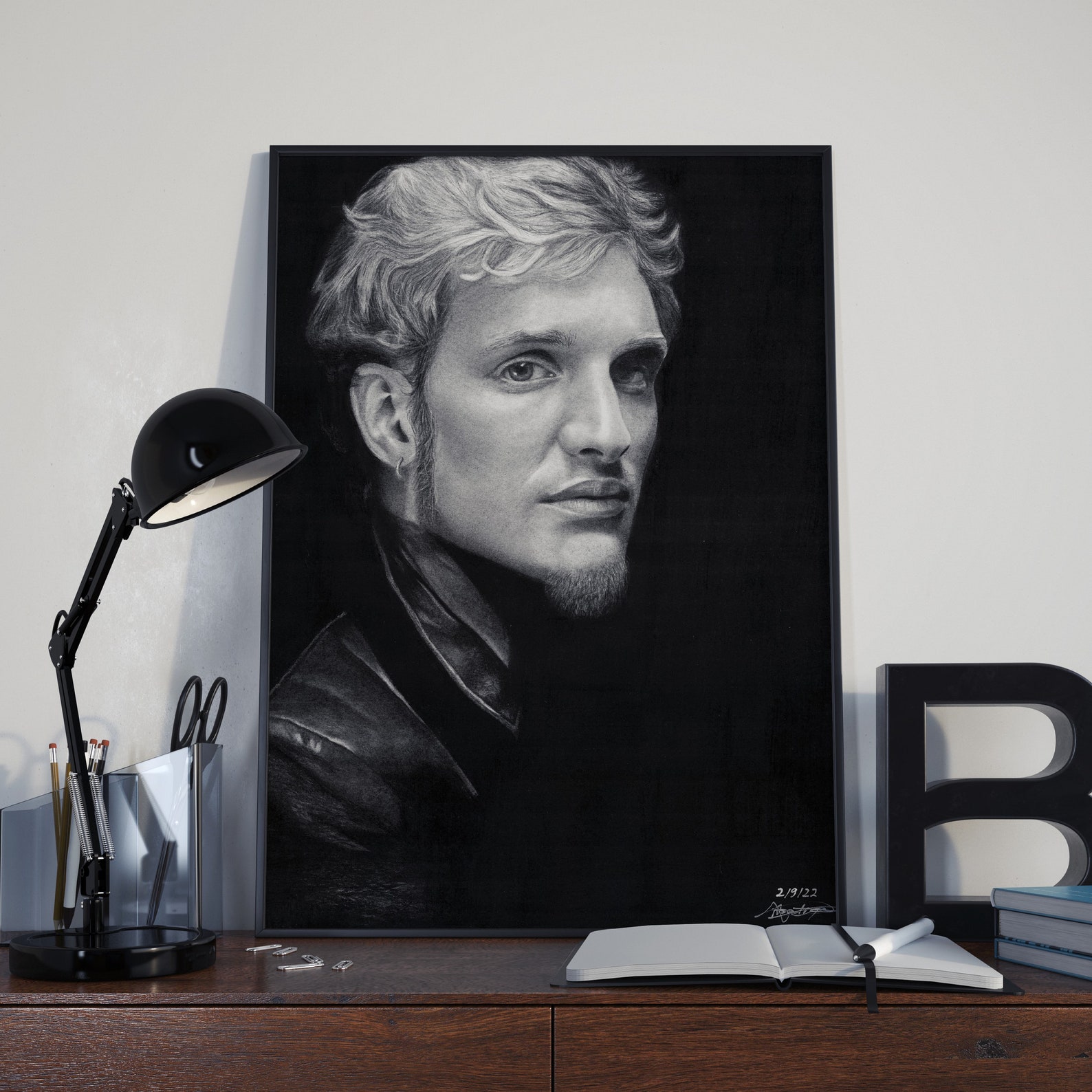 Portrait of Layne Staley From Alice in Chains Hyperrealistic - Etsy