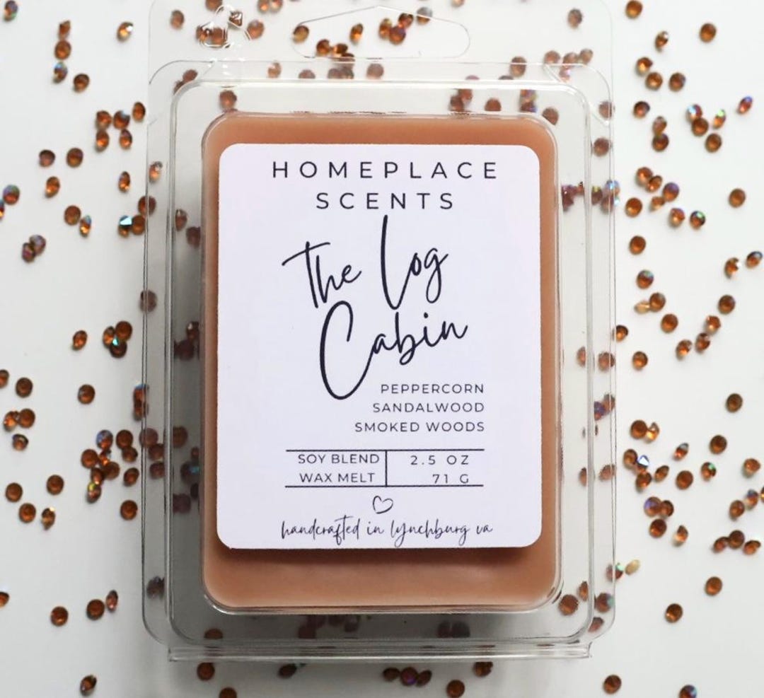 Wax Melt the Log Cabin - Etsy