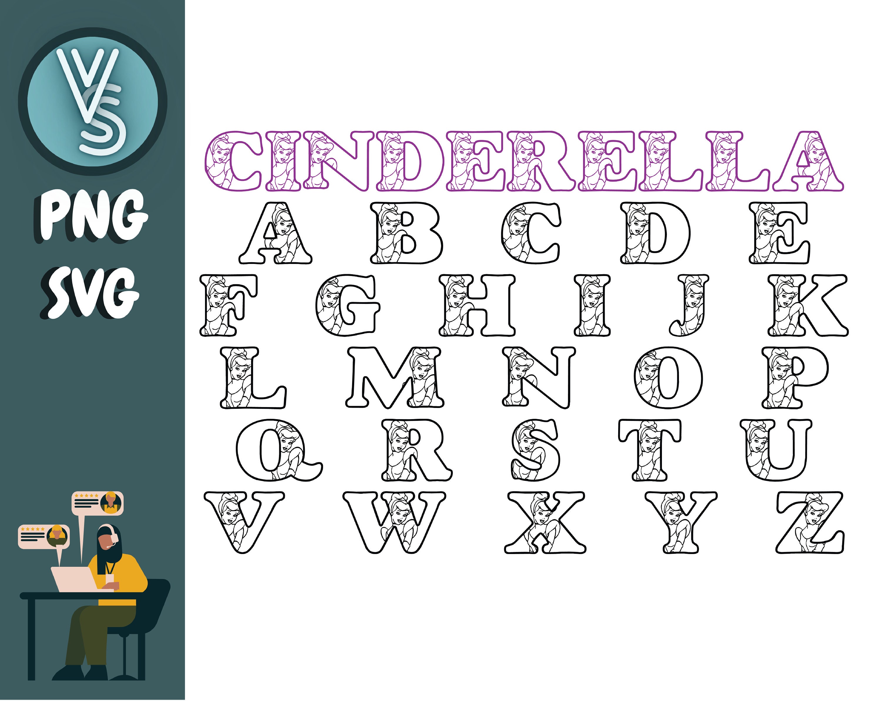 Disney Cinderella Font