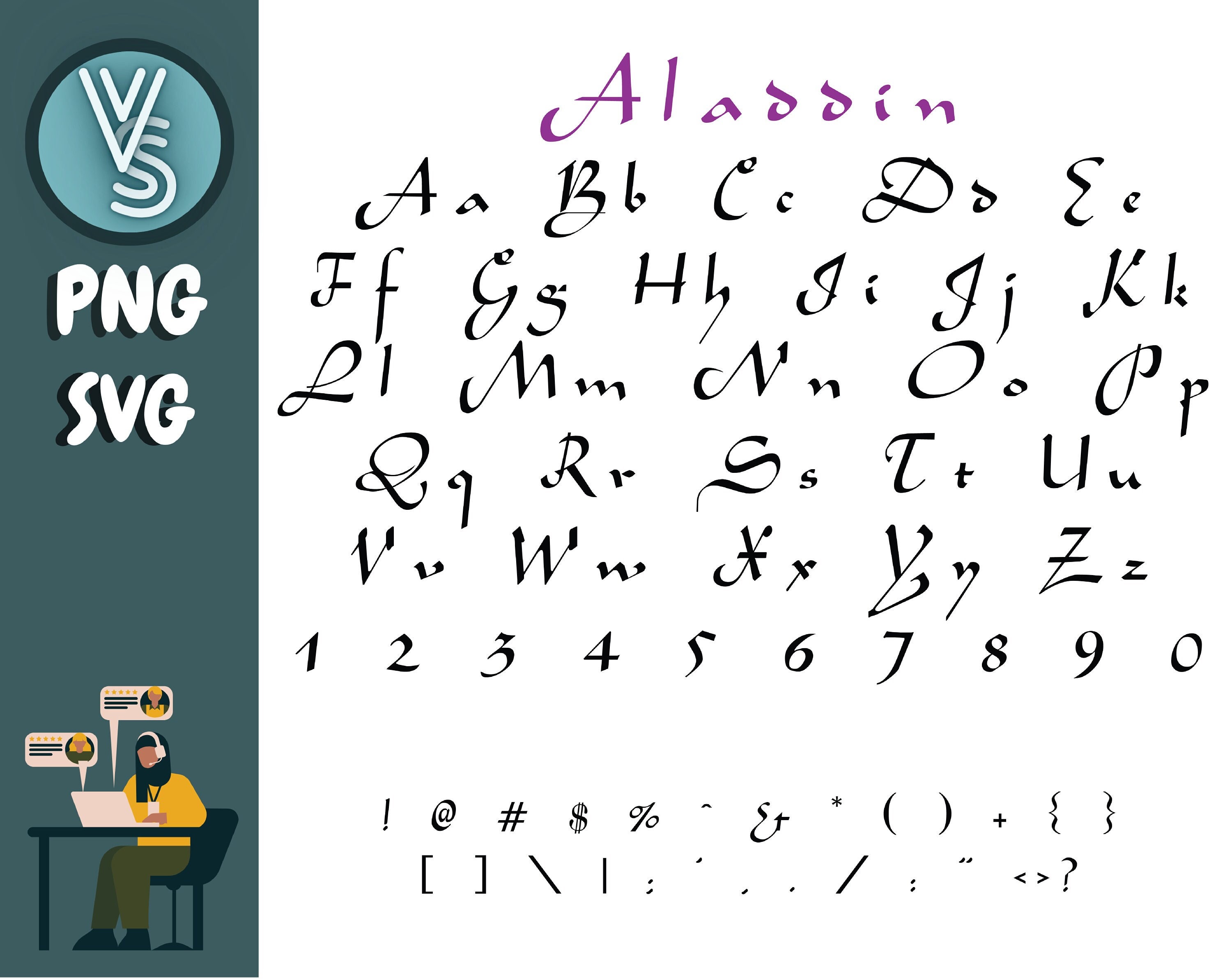 Aladdin Font